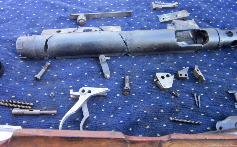 MAB Beretta 38a parts kit, intact barrel, all receiver pcs, 40rdMag ...