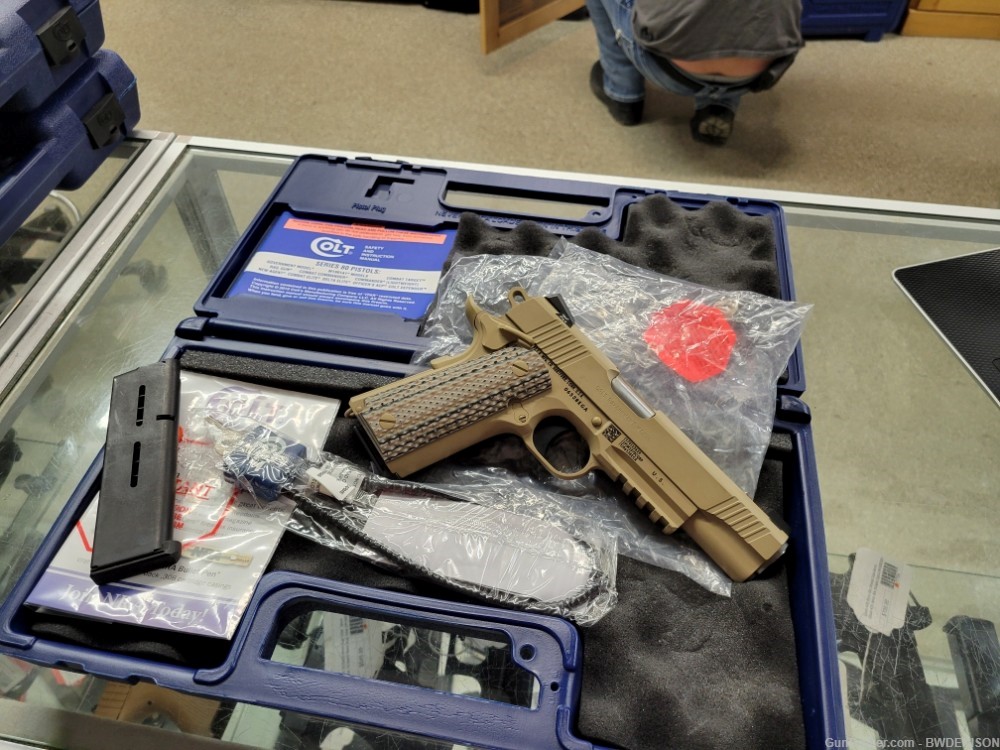 Extremely Rare Colt USMC Semper Fi CQB FDE 1 of 50 #6 O1070M45 TALO ...