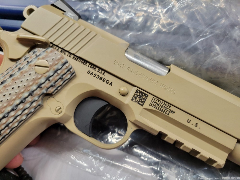 Extremely Rare Colt USMC Semper Fi CQB FDE 1 of 50 #6 O1070M45 TALO ...