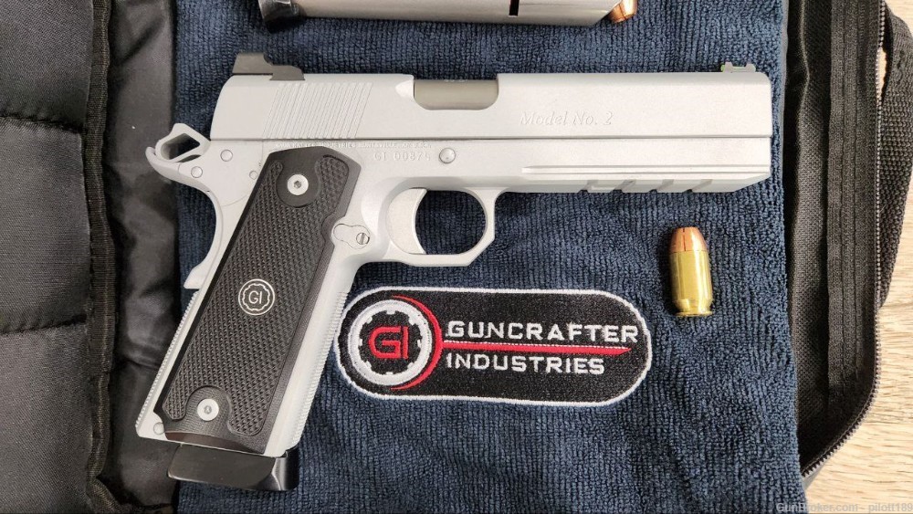 Custom Guncrafter Industries Model 2 50GI Hand Made 50 Caliber 1911 7+1 ...