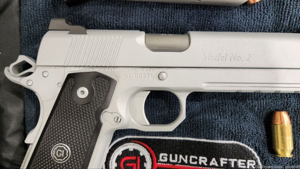 Custom Guncrafter Industries Model 2 50GI Hand Made 50 Caliber 1911 7+1 ...