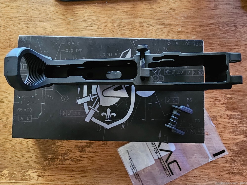 Knights Armament Stripped SR15 Lower SR-15 AR15 w/KAC Safety & KAC TG ...