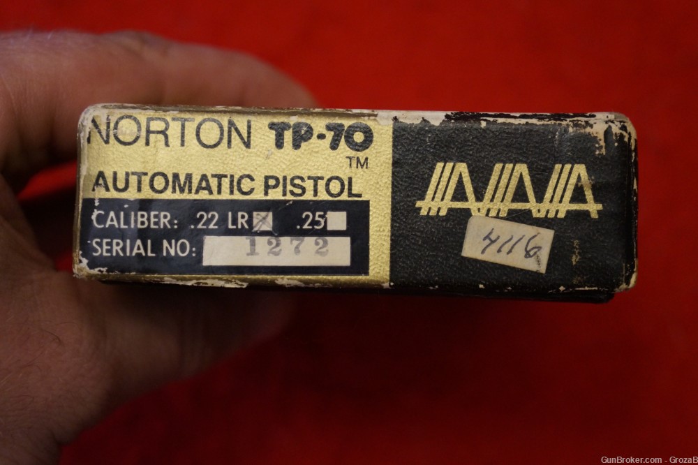 Scarce Budischowsky Norton TP-70 pistol 22LR - Semi Auto Pistols at ...