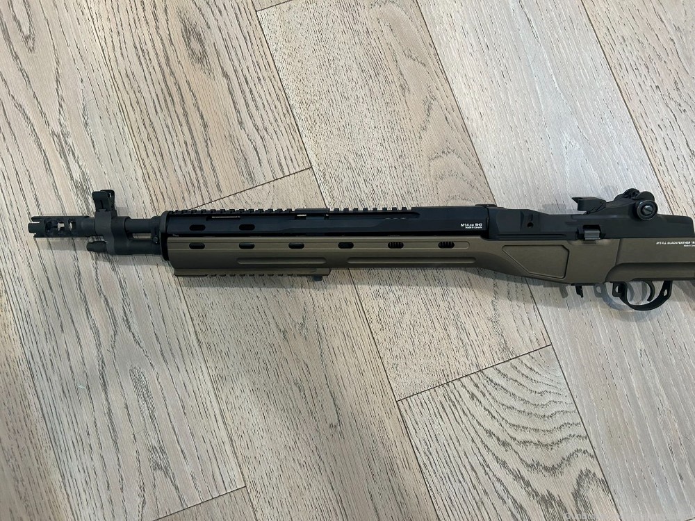 Springfield M1A Socom 16 with Blackfeather "RS" rifle stock platform ...