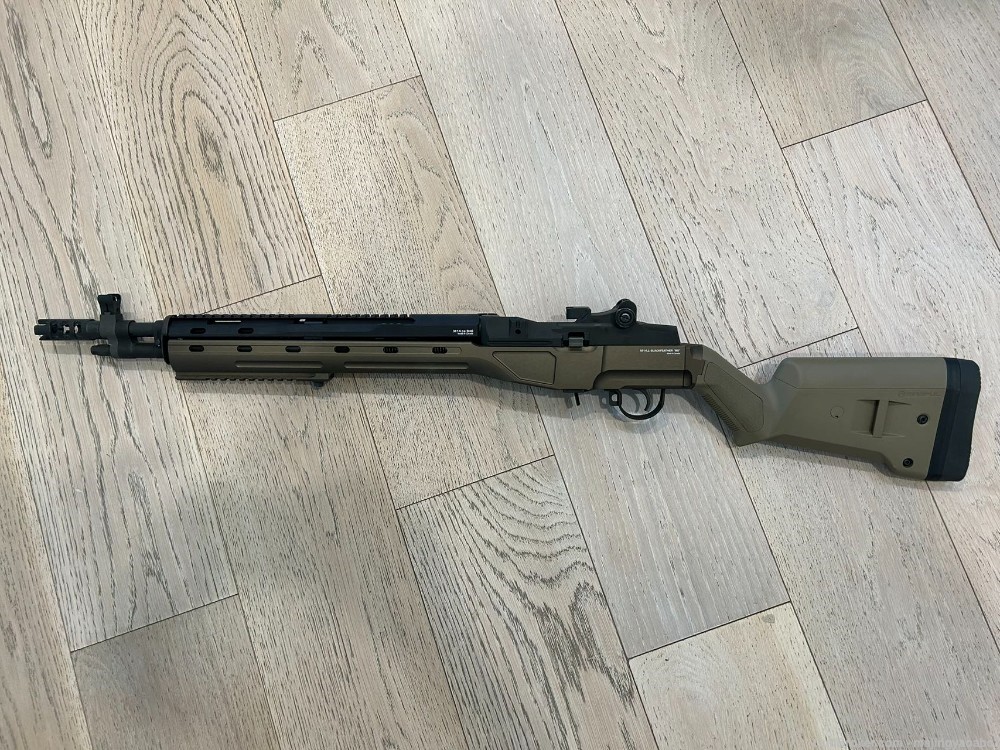Springfield M1A Socom 16 with Blackfeather "RS" rifle stock platform ...