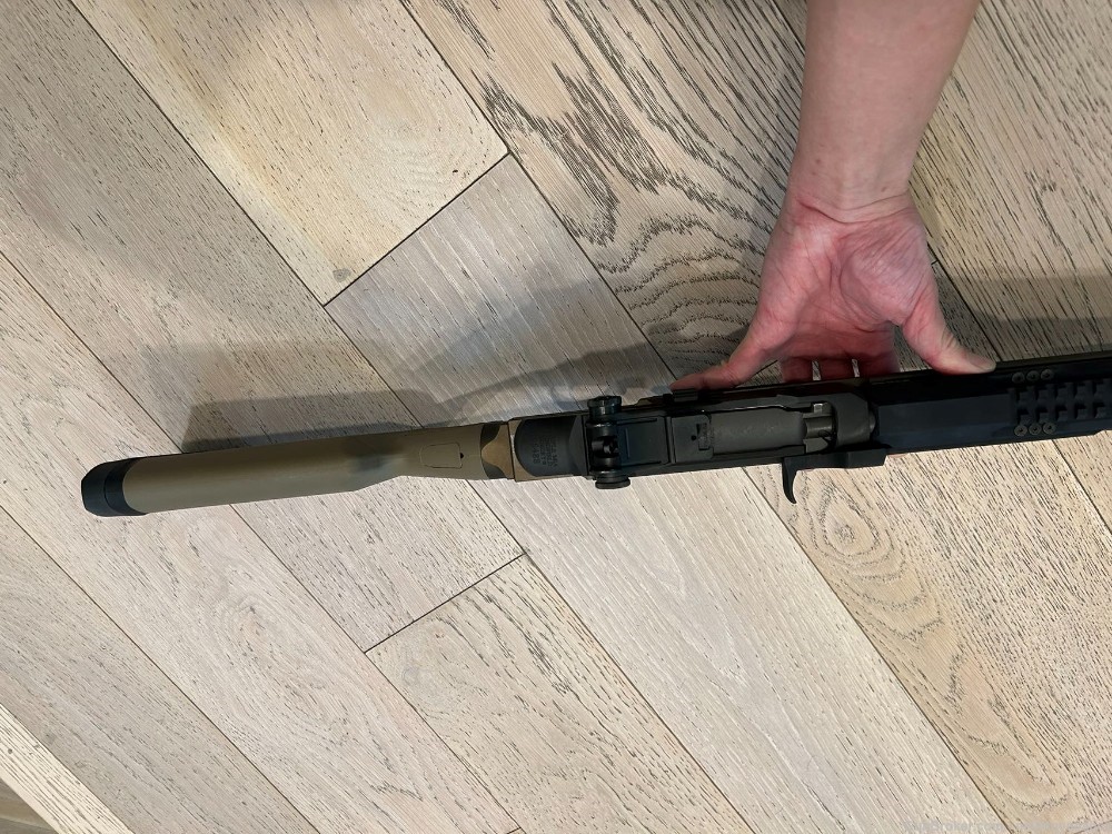 Springfield M1A Socom 16 with Blackfeather "RS" rifle stock platform ...