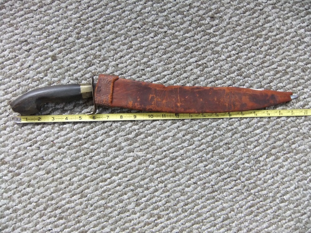 Philippine Bring back Moro Bowie Lahot Katipunan Bolo Knife Dagger ...