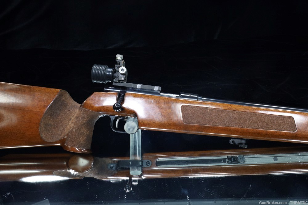 ANSCHUTZ 54 MATCH GERMAN TARGET RIFLE W/ADJUSTABLE STOCK AND PEEP ...