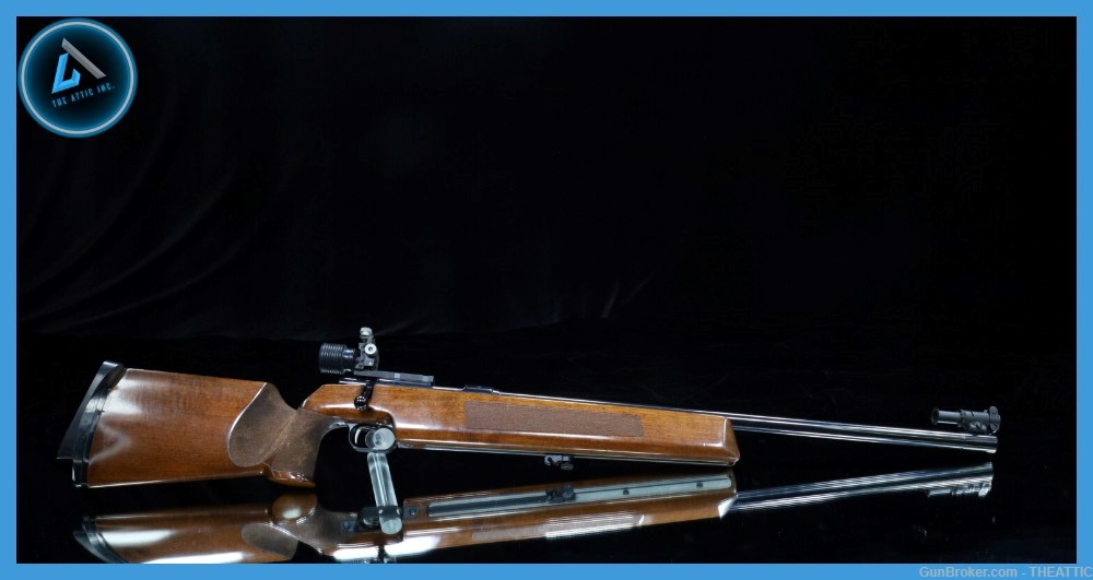 ANSCHUTZ 54 MATCH GERMAN TARGET RIFLE W/ADJUSTABLE STOCK AND PEEP ...