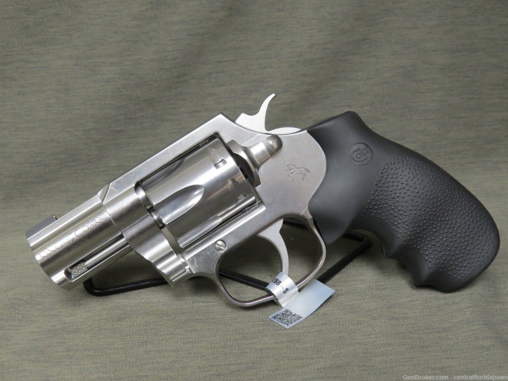 Colt King Cobra Carry .357 mag Revolver 2" Stainless 357 KCOBRA-SB2BB-S ...