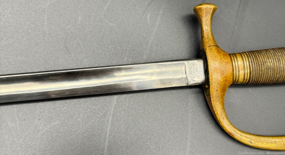 Original U.S. Civil War M-1840 Army NCO Sword by Ames Mfg. Co - Antique ...