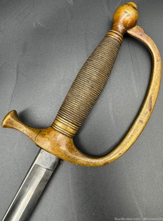 Original U.S. Civil War M-1840 Army NCO Sword by Ames Mfg. Co - Antique ...