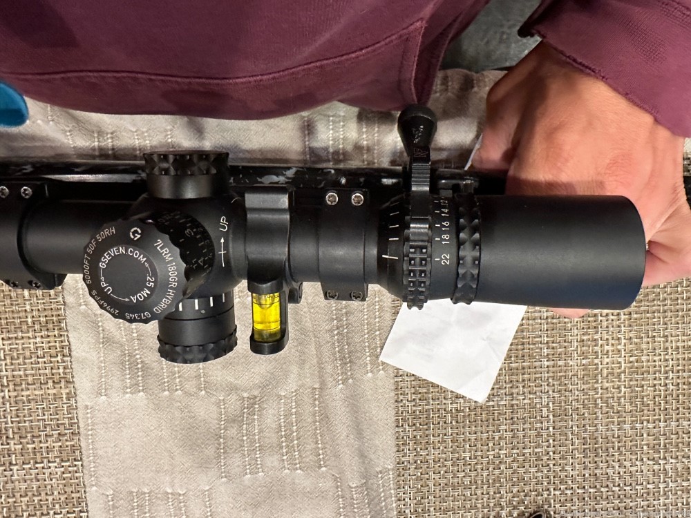 Gunwerks LR1000 system. Rifle, night force scope, G7 rangefinder - Bolt ...