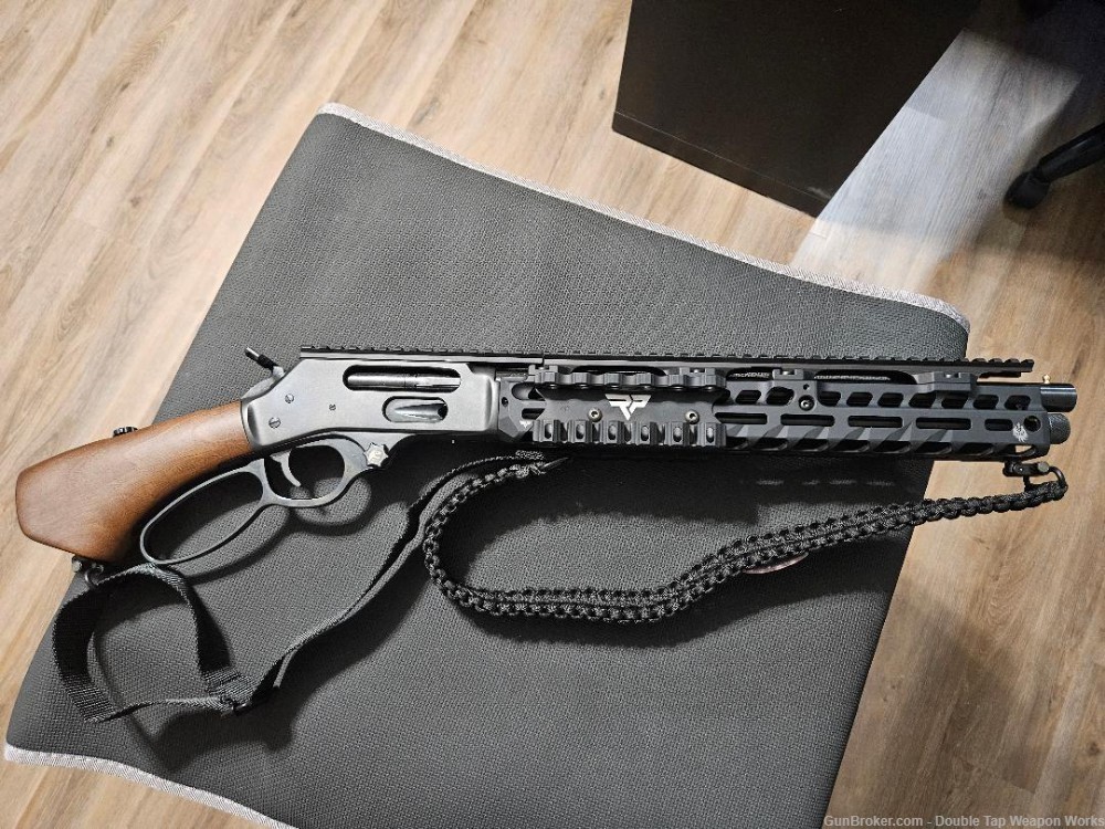 HENRY AXE 410 BORE 5-RD LEVER ACTION SHOTGUN with RANGER POINT - Lever ...