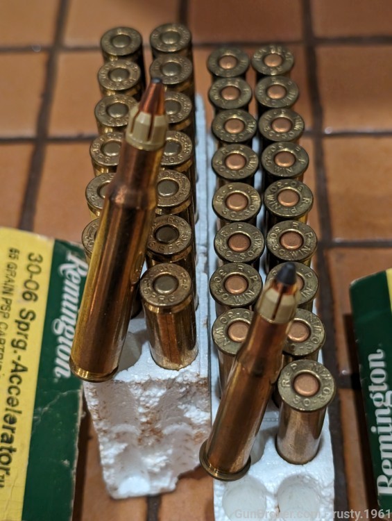 Remington 30-06 & 30-30 accelerator cartridges. 32 total - Rifle ...