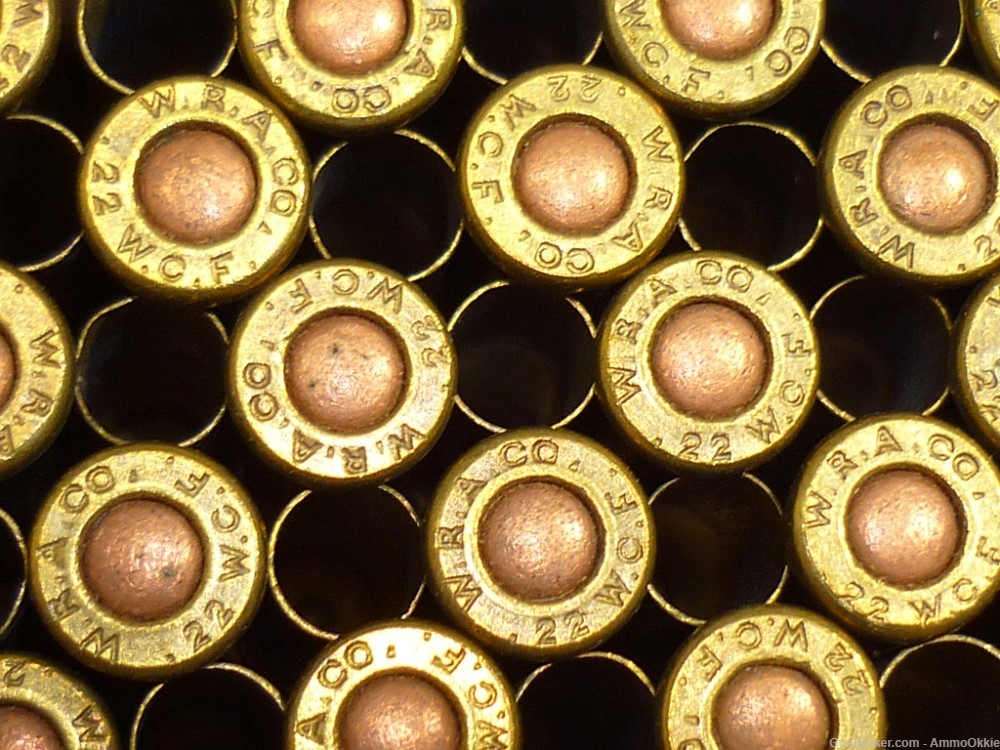 50ct - 22 WCF .- 22 SINGLE SHOT - Winchester 1800s - ORIGINAL SS ...