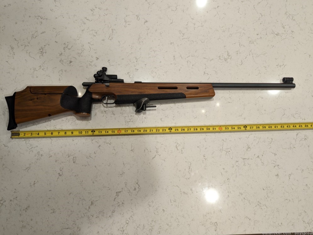 WEIHRAUCH HW660M 22 LR, GERMAN TARGET RIFLE WITH ANSCHUTZ SIGHTS ...
