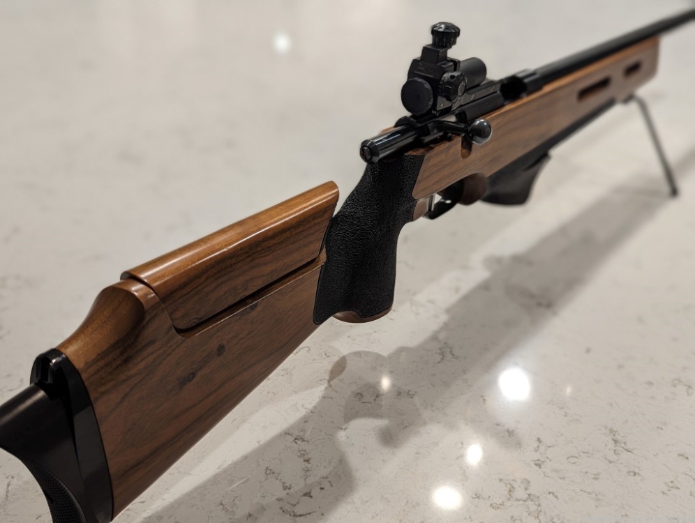 WEIHRAUCH HW660M 22 LR, GERMAN TARGET RIFLE WITH ANSCHUTZ SIGHTS ...