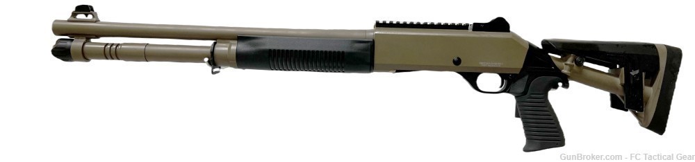 CDA SA12 M4 series - 12-gauge semi-automatic tactical shotgun - Semi ...