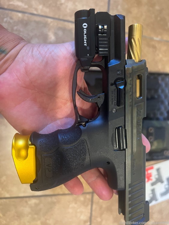 HK VP9SK CUSTOM WITH EXTRAS - Semi Auto Pistols at GunBroker.com ...