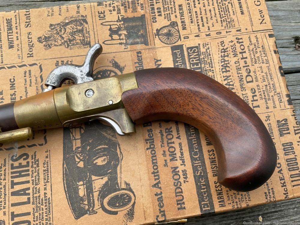 CMC Classic Arms New Orleans Ace Derringer 44 Caliber Percussion w/ Box ...