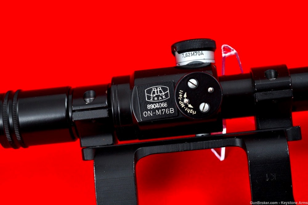 Scarce Mitchell Arms Yugo ZRAK ON-M76B w/ Original Yugo RPK AK47 Mount ...