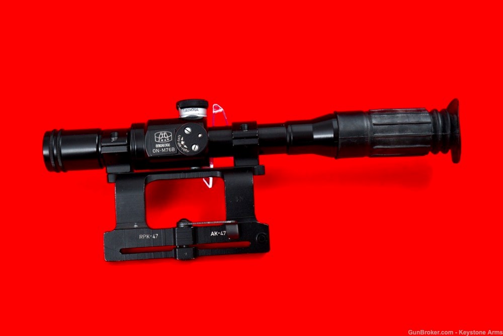 Scarce Mitchell Arms Yugo ZRAK ON-M76B w/ Original Yugo RPK AK47 Mount ...