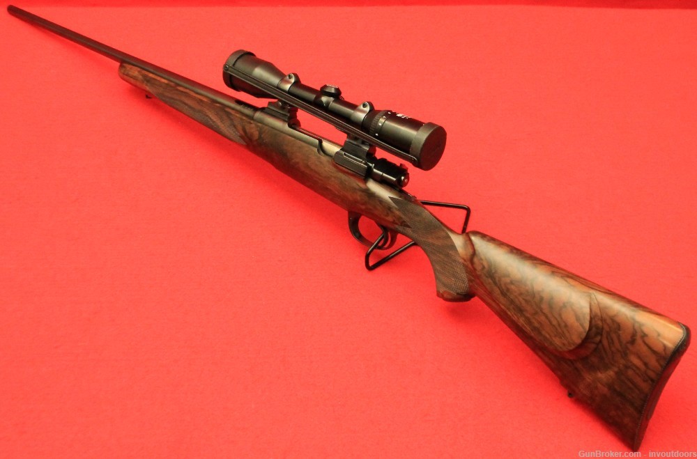 Joe Balickie custom-built bolt-action rifle in 7x57mm Mauser 22" barrel ...