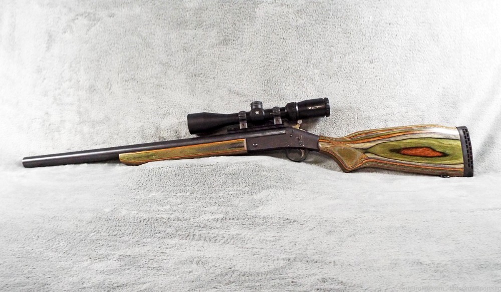 H&R Ultra Slug 12 Ga 3" Chamber 24" Barrel & Vortex Crossfire II Scope ...