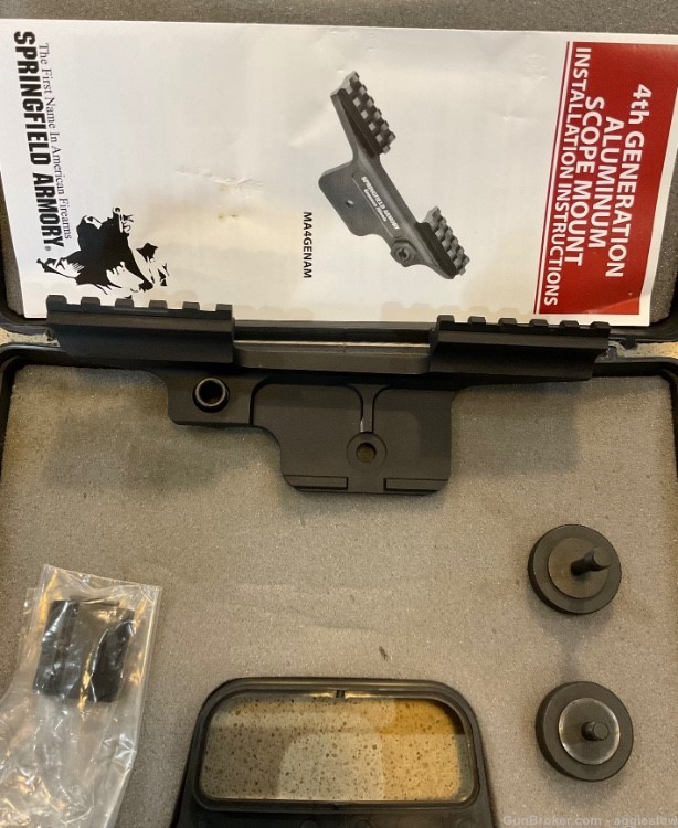 Springfield Armory MA4GENAM M1A 4th Generation Aluminum Scope Mount ...