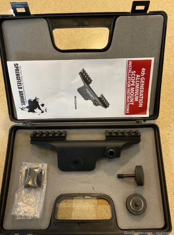 Springfield Armory MA4GENAM M1A 4th Generation Aluminum Scope Mount ...