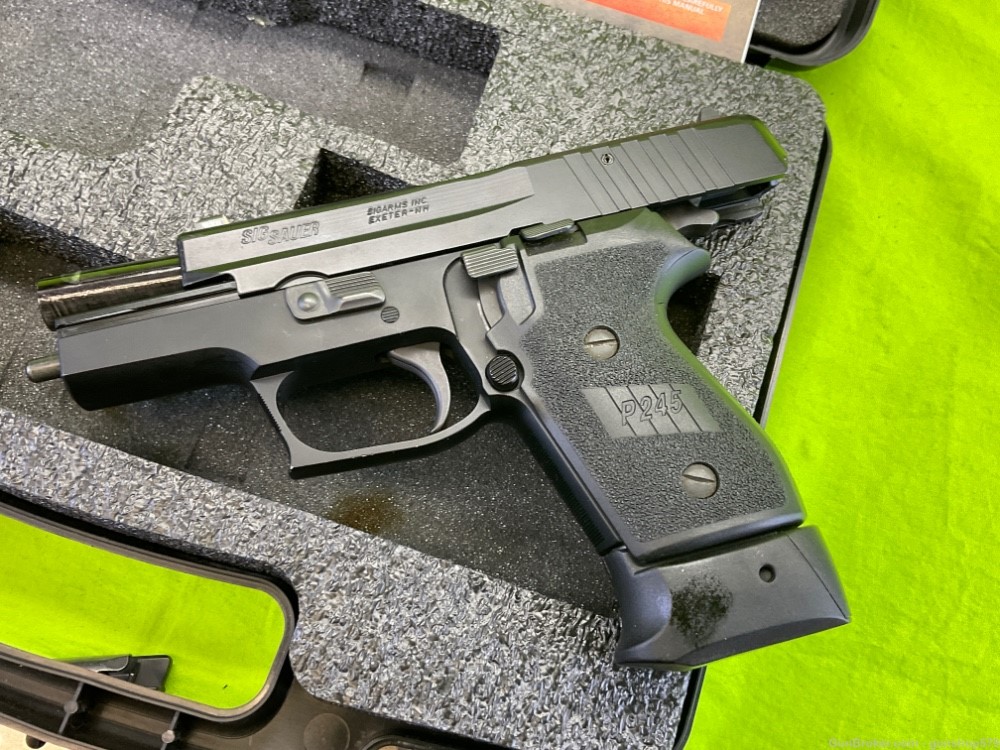 Sig Sauer P245 45 ACP Semi Auto 245 Concealed Carry Compact Black ...