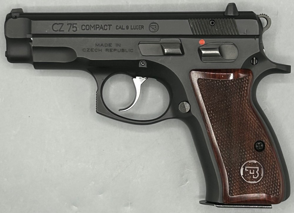 CZ 75 Compact 9mm 4.13" Semi-Auto DA/SA MS CZ75 C CZ75C CZ-75 CZ-USA 9x19 - Semi Auto Pistols at ...