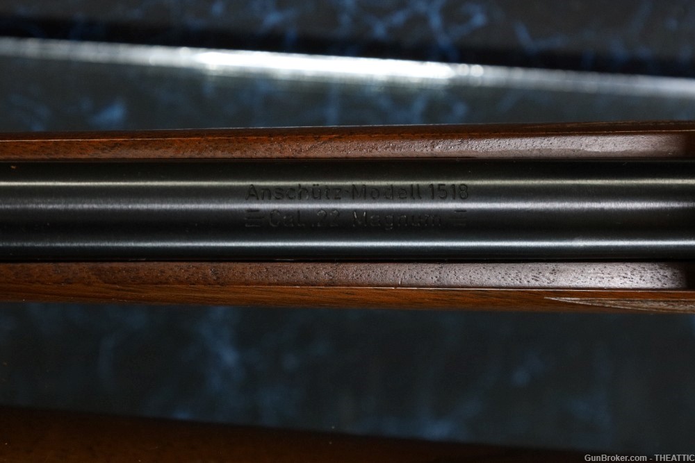 ANSCHUTZ 1518 22 MAGNUM GERMAN BOLT ACTION MANNLICHER STOCK SET ...