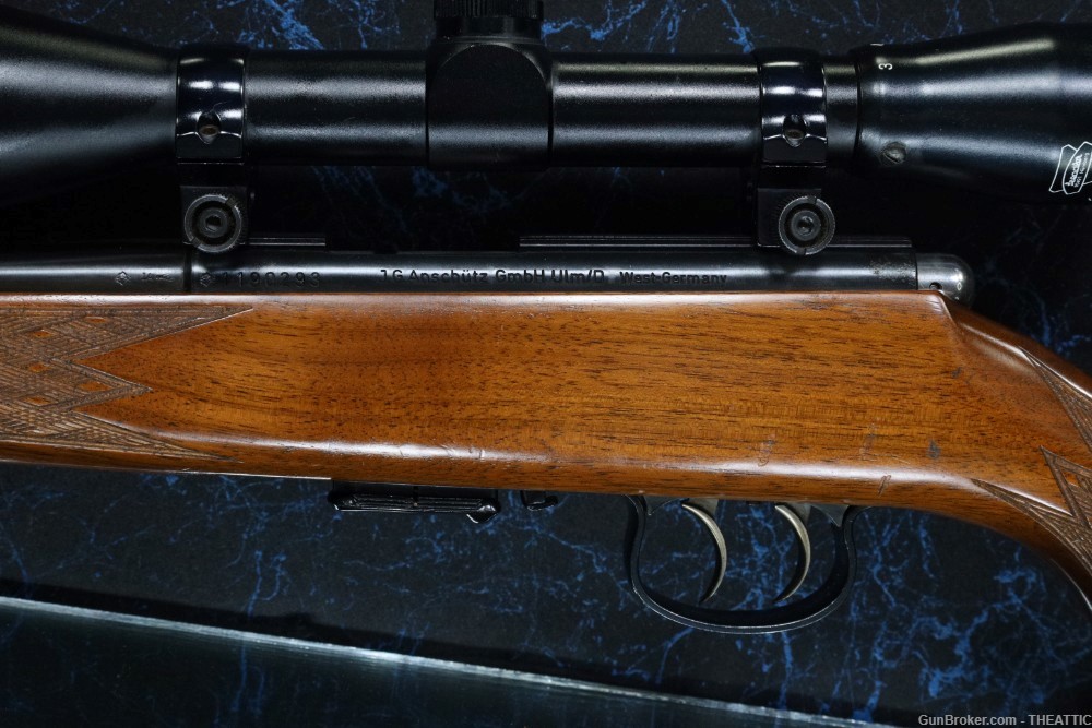 ANSCHUTZ 1518 22 MAGNUM GERMAN BOLT ACTION MANNLICHER STOCK SET ...
