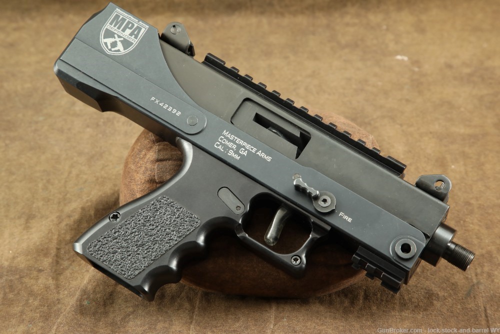 MasterPiece Arms MPA Defender MPA30DMG 4.25" 9mm Pistol Uses Glock Mags ...
