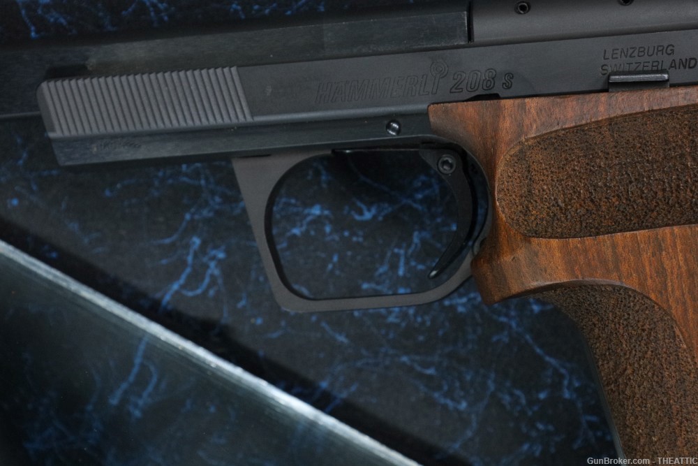 HAMMERLI 208S 22 LR TARGET PISTOL MADE IN SWITZERLAND! - Semi Auto ...