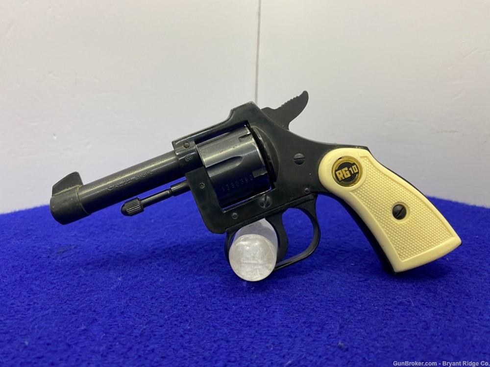 ROHM GMBH Sontheim/Brenz RG10 .22 Short Blue *WITH ORIGINAL FACTORY BOX ...