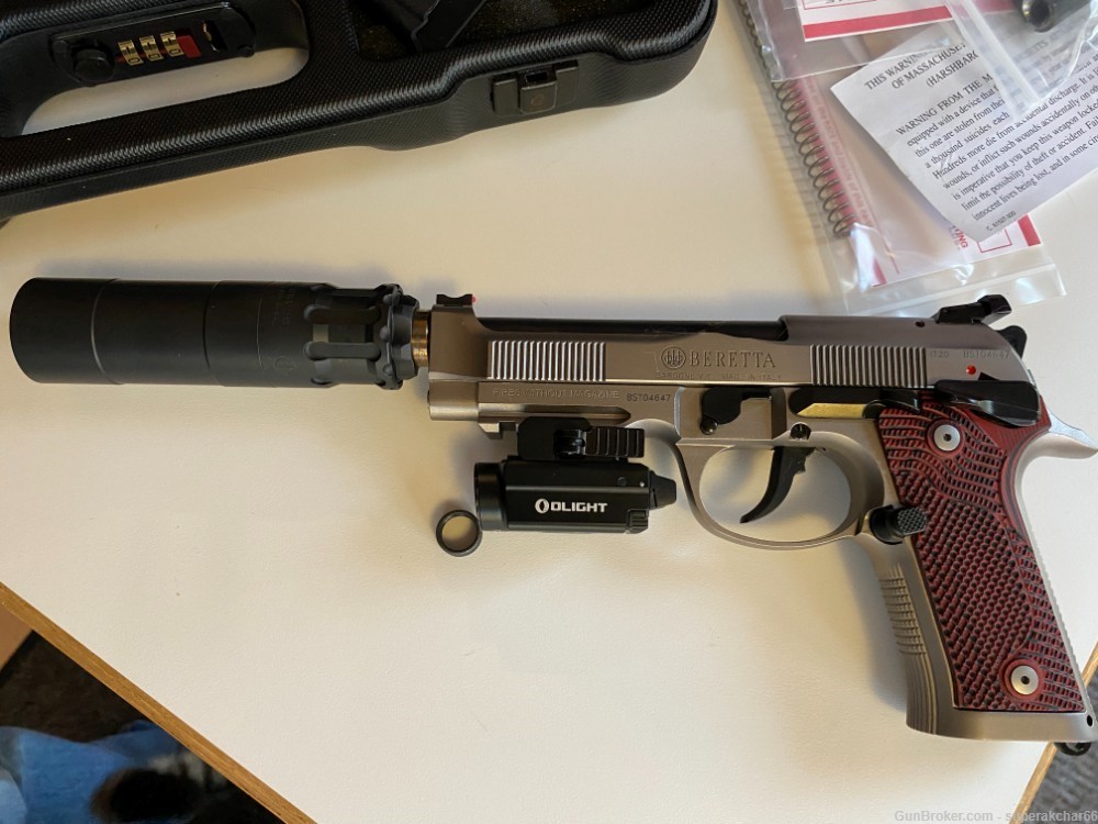 9mm Beretta 92x Performance threaded barrel and extras - Semi Auto ...