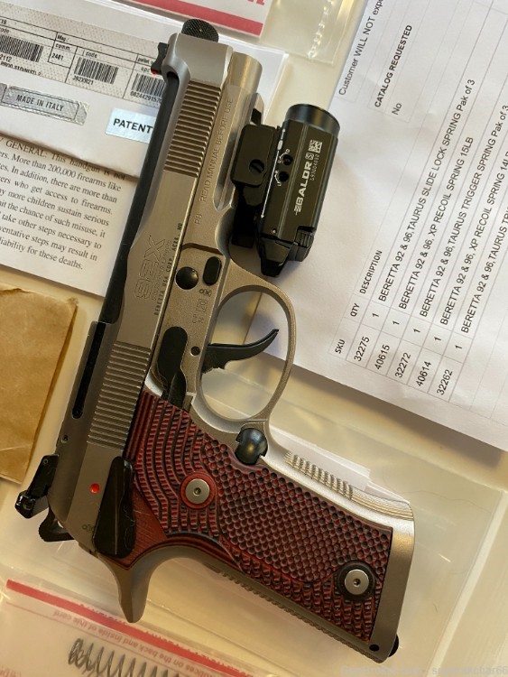 9mm Beretta 92x Performance threaded barrel and extras - Semi Auto ...