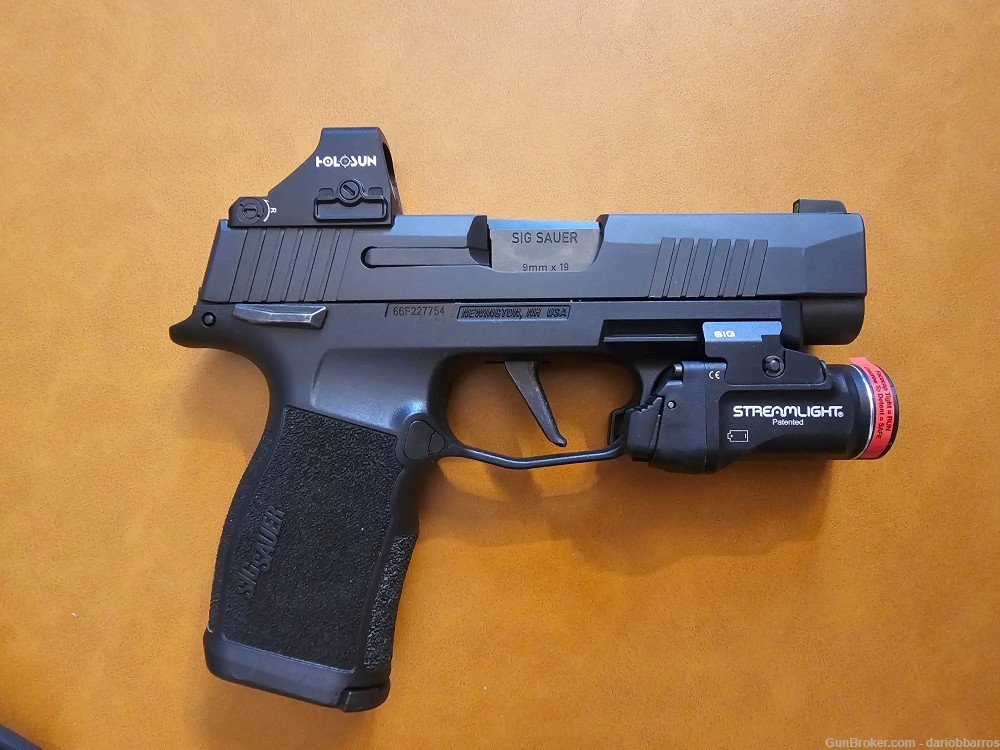 Sig P365 XL -9mm-12+1 Rd - night irons - Holosun 507K-GR-X2 and TLR7 sub - Semi Auto Pistols at ...