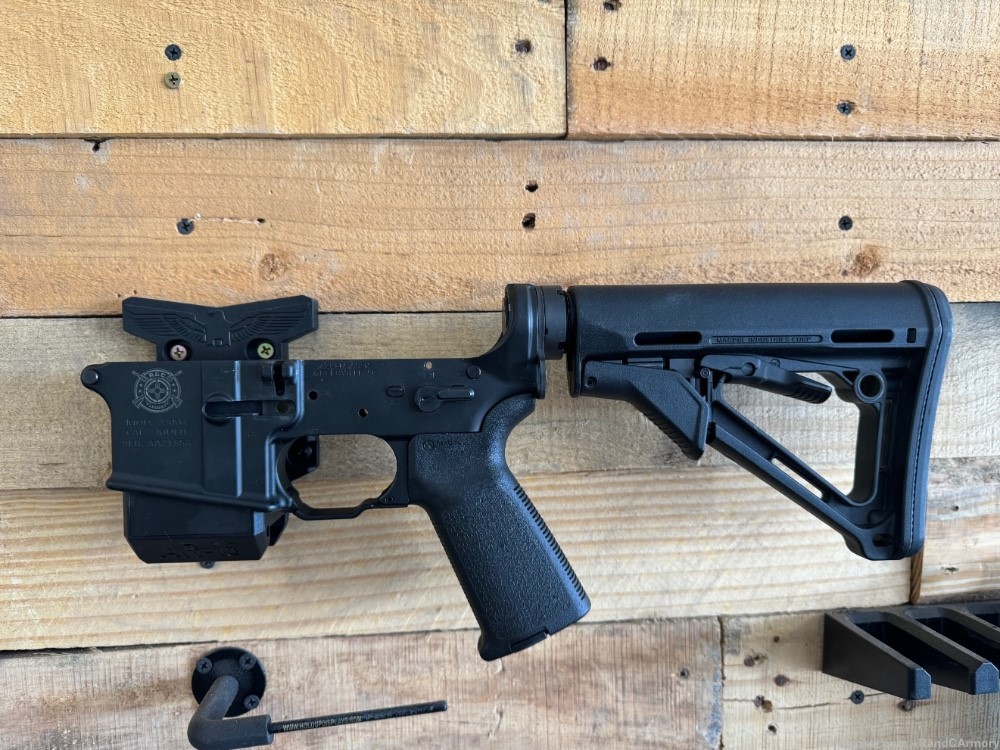 *NO LAW LETTER* m16/AR15 machine gun stripped lower - Machine Guns at ...