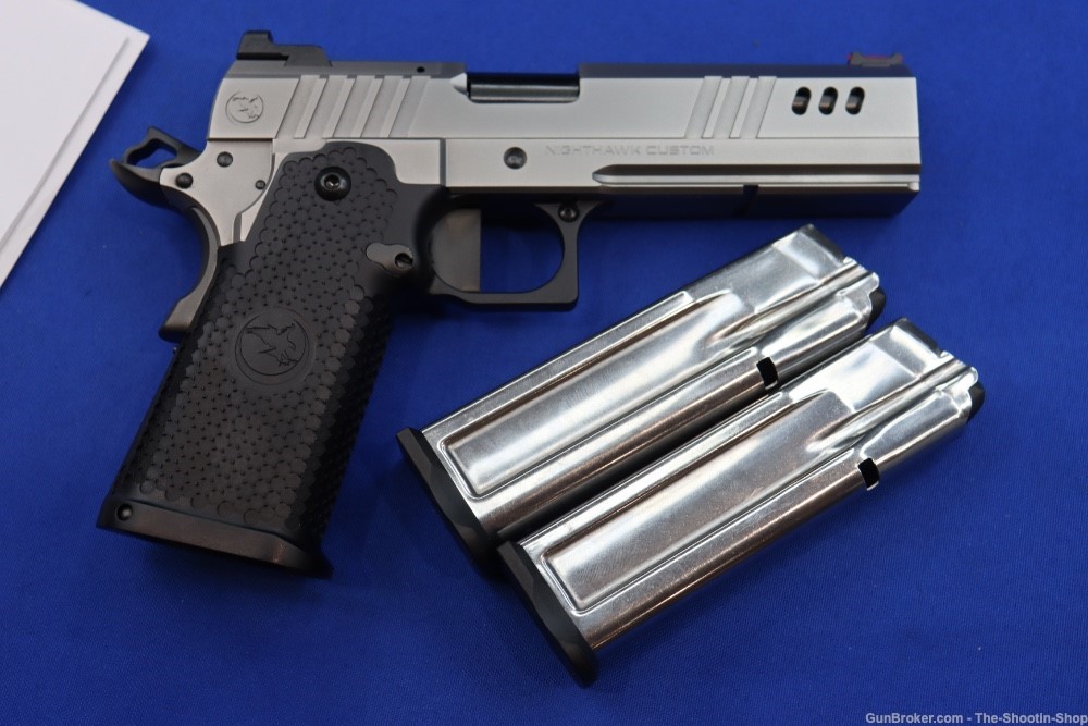 Nighthawk Custom BDS9 GOVT 1911 Pistol Boardroom Double Stack 9MM NEW ...