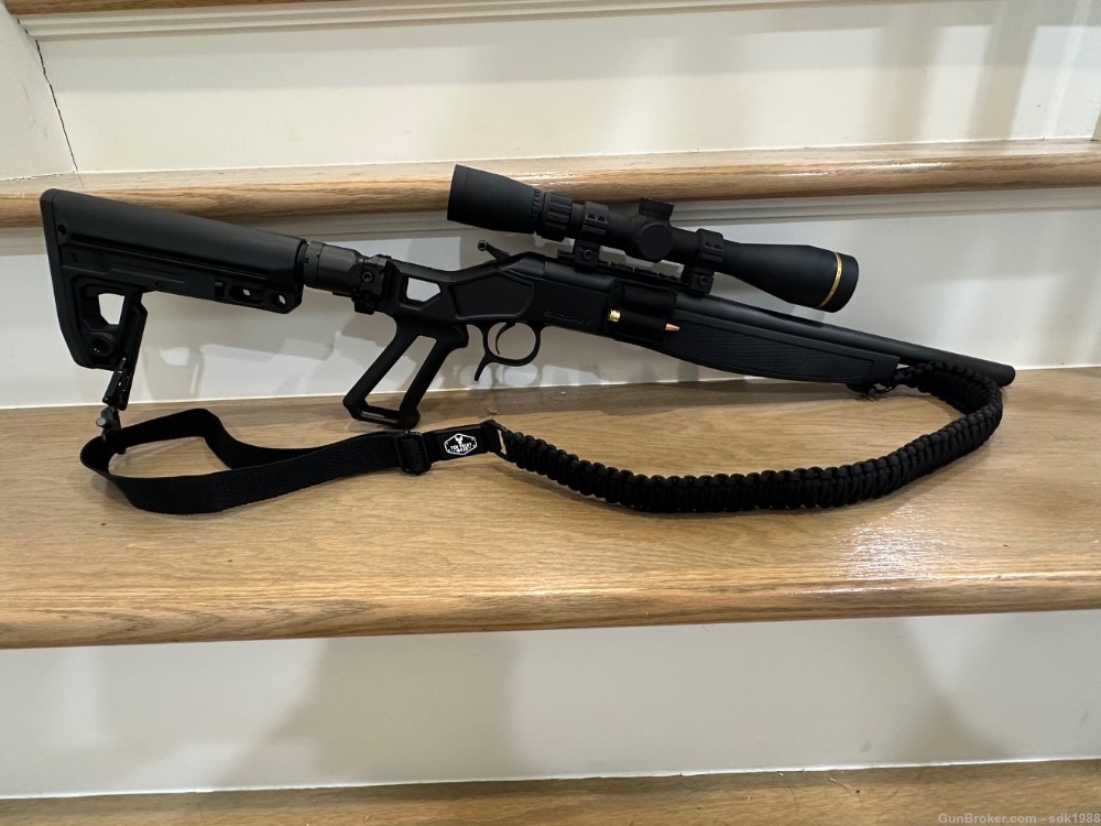Custom CVA Scout 300 Blackout - Single Shot Rifles at GunBroker.com ...