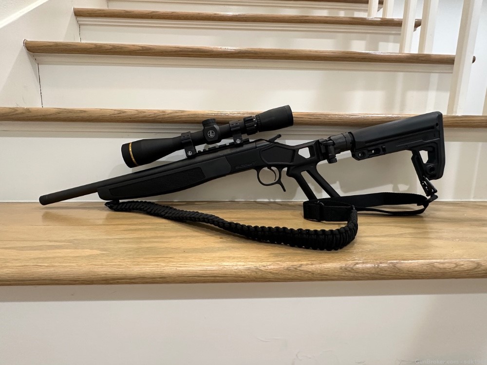 Custom CVA Scout 300 Blackout - Single Shot Rifles at GunBroker.com ...