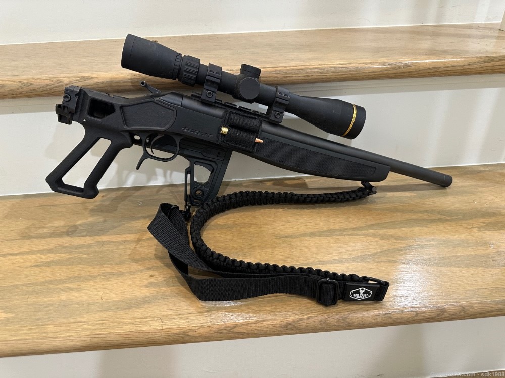 Custom CVA Scout 300 Blackout - Single Shot Rifles at GunBroker.com ...
