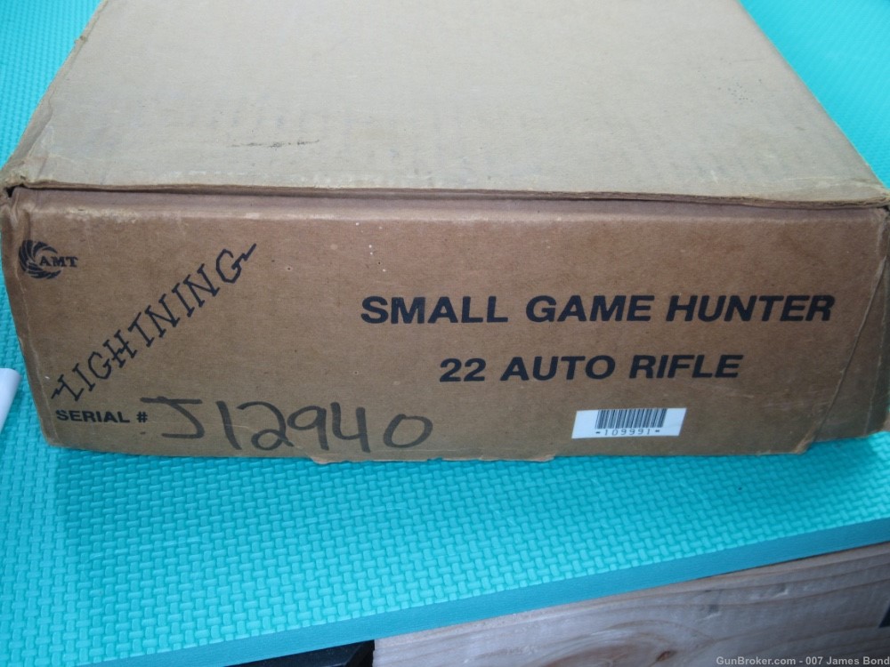 AMT Lightning 22/25 Small game Hunter Rifle in 22 LR Stainless 22” w ...