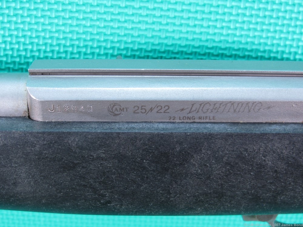 AMT Lightning 22/25 Small game Hunter Rifle in 22 LR Stainless 22” w ...