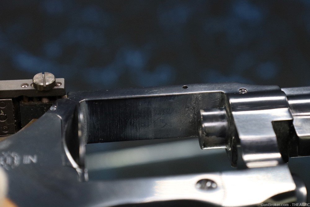 MANURHIN MR22 MATCH 6" 22LR REVOLVER SAO, BLUED, WALNUT GRIPS VERY NICE ...