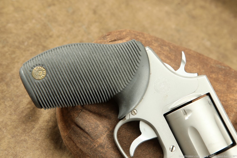 Taurus 450 45 Colt .45 LC 2” DA/SA Snub Nose Ported Revolver, Stainless ...